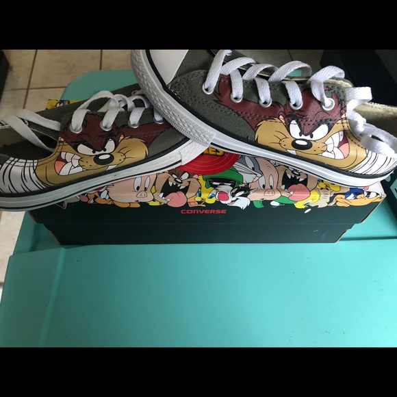 Converse | Shoes | Converse Ctas Ox Tasmanian Devil 358236f Sz2 | Poshmark